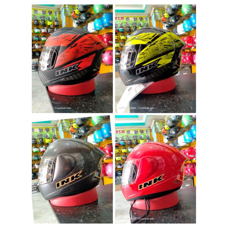 Jual ink clmx original-HELM INK CL-MAX NEW MOTIF SOLID SERIES 100% ...