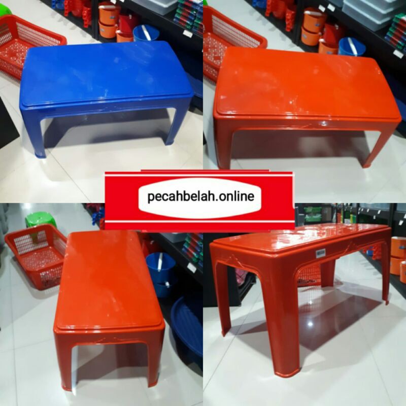 Jual Meja Panjang/meja Merah dan Biru/meja warna/meja jualan/meja ...