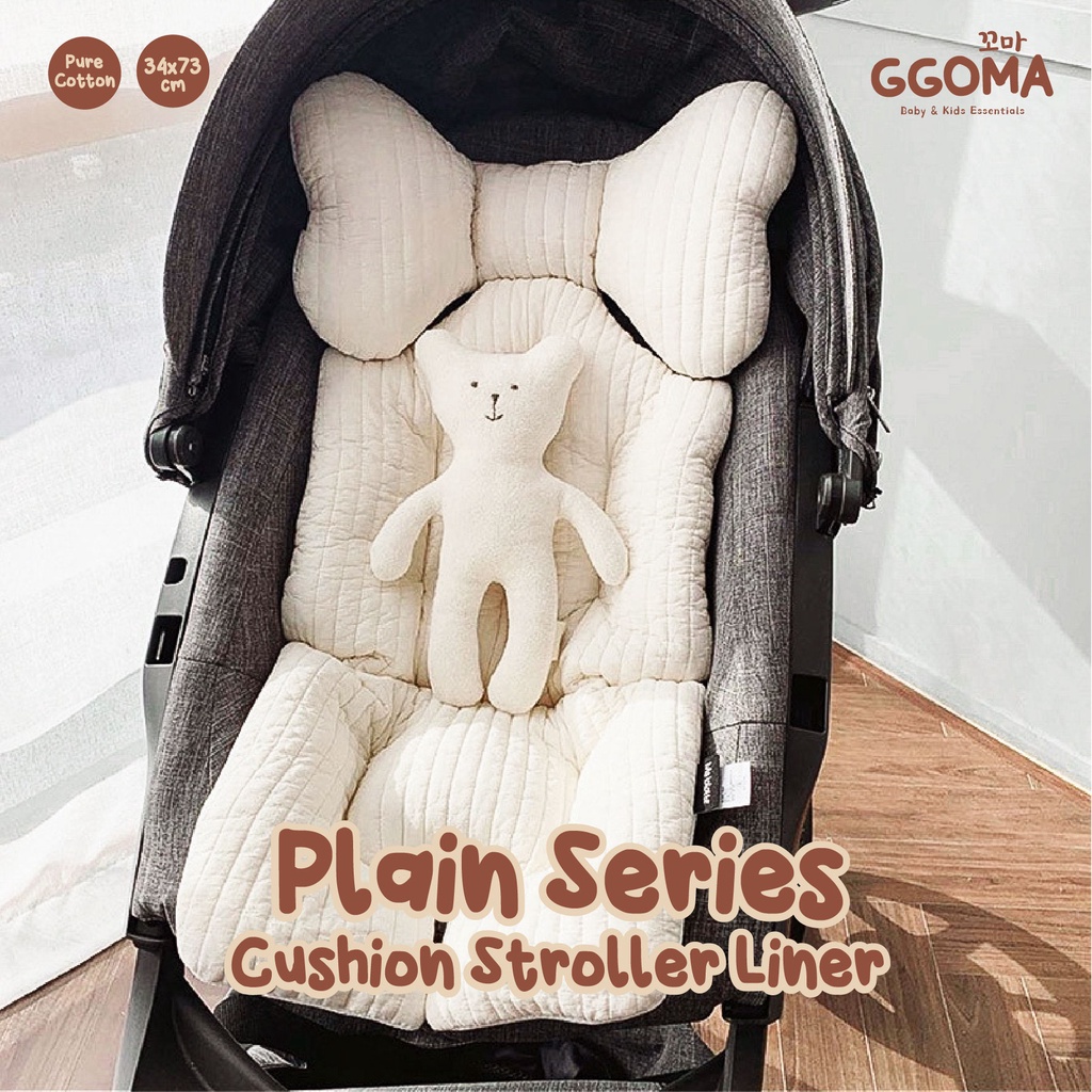 Jual TERMURAH Ggoma Korean Cushion Stroller Pad Thick Liner Premium ...