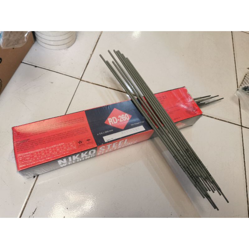 Jual Kawat Las Nikko Steel RD 260 2,6mm / 2,6 mm ECERAN - 1 KG - | Shopee Indonesia