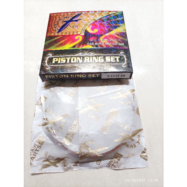 Jual S1115 RING PISTON 3 RING DAESUNG | Shopee Indonesia