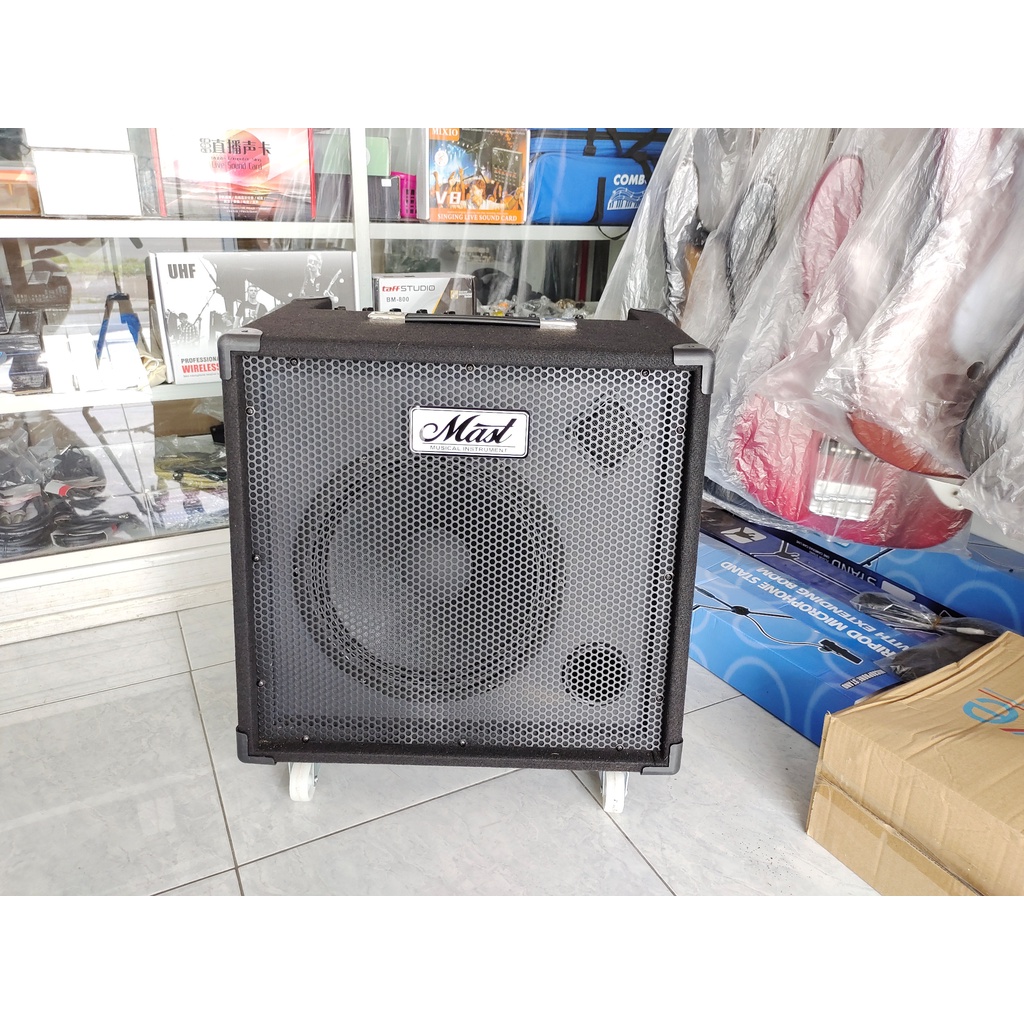 Jual ampli / amplifier keyboard dan drum eletrik 12 inch mast original ...
