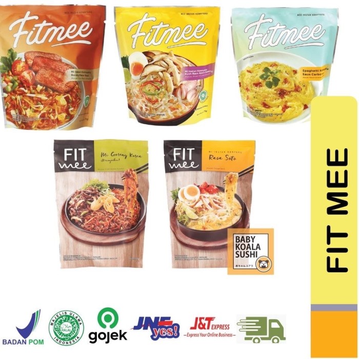 Jual Da2011F Fitmee Mie Shirataki All Varian | Shirataki Noodle Mie ...