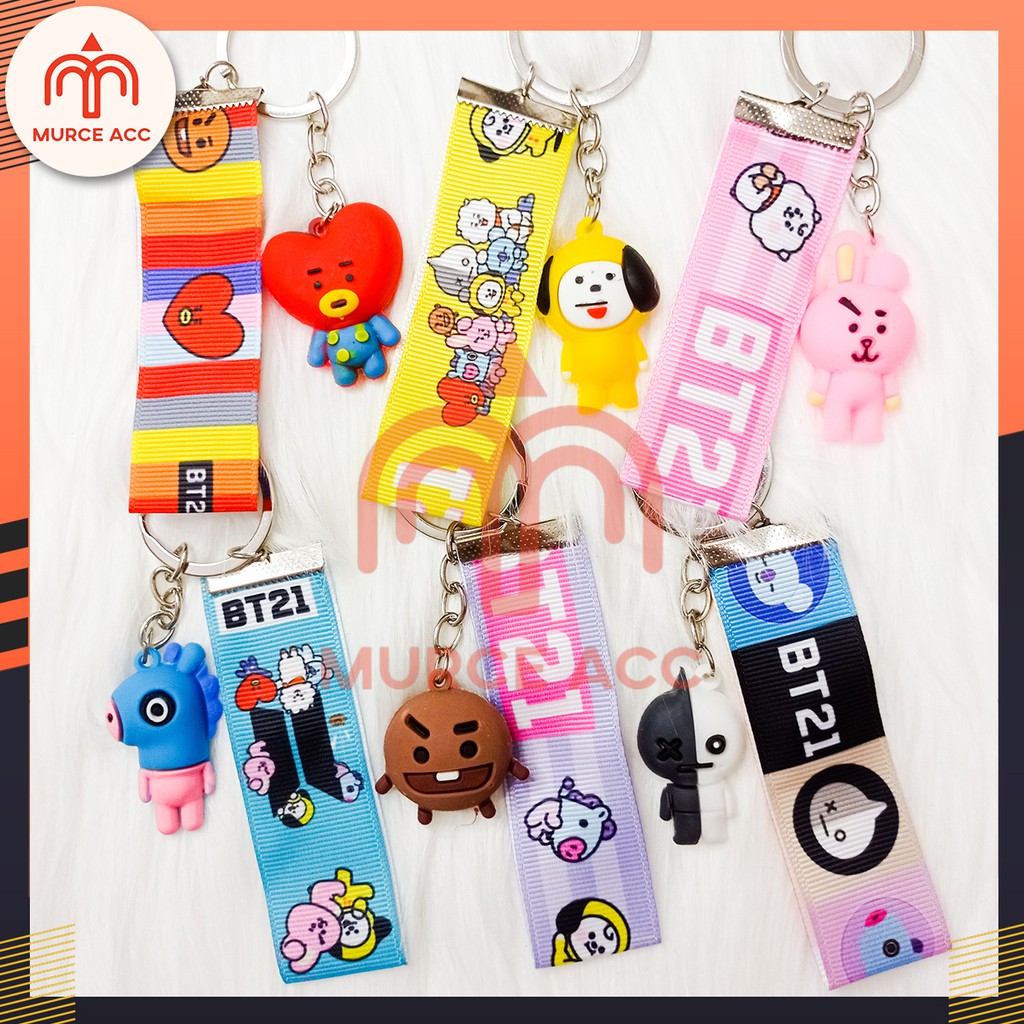 Jual Gantungan Kunci BTS BT21 Strap / Keychain BTS BT21 | Shopee Indonesia