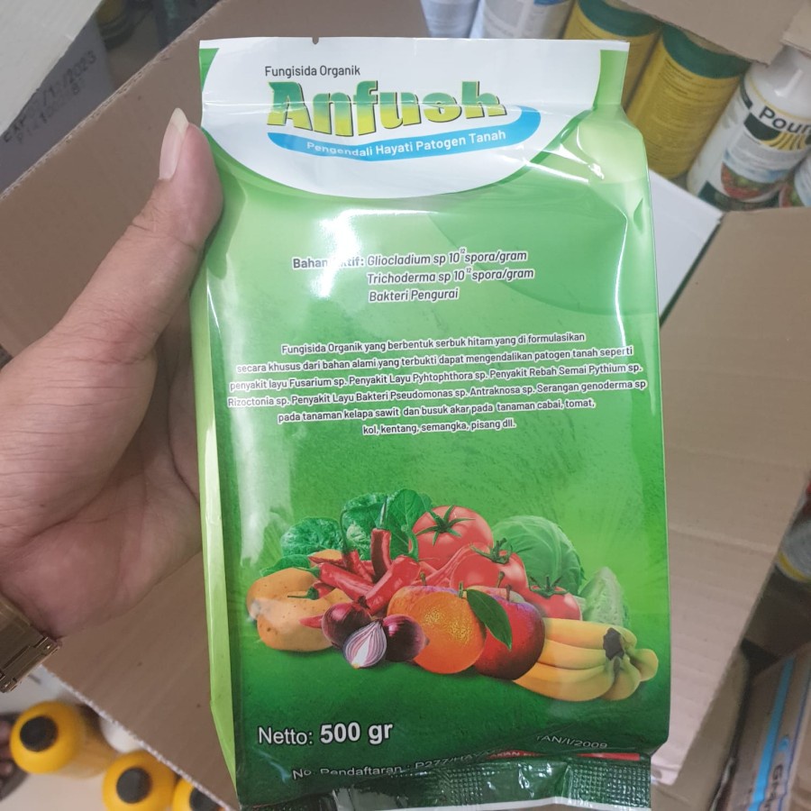 Jual Anfush 500 gram Fungisida Organik Hayati Anti Fusarium | Shopee ...