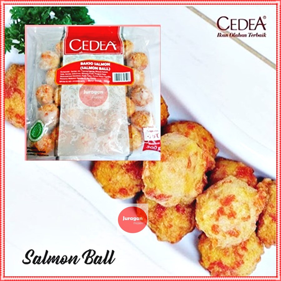 Jual CEDEA BAKSO SALMON 500Gr / BAKSO / STEAMBOAT / BAKSO IKAN / DIMSUM ...