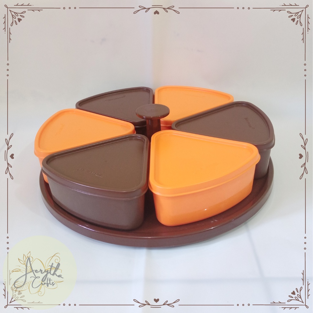 Jual Tupperware Modular Carousel - Tempat Saji Kue Kering Snack ...