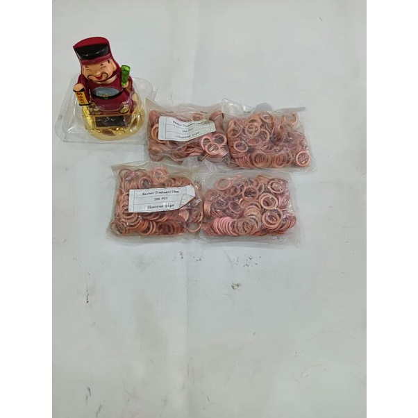 Jual RING KUNINGAN WASHER/RING TEMBAGA 12MM HARGA PER 30PCS | Shopee ...