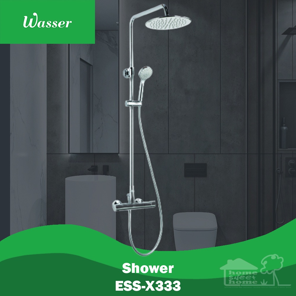 Jual WASSER WALL MOUNTED SHOWER COLUMN SYSTEM ESS-X333 | Shopee Indonesia