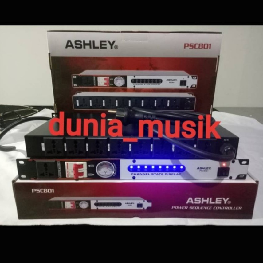 Jual power sequence controller ashley psc801 psc 801 original garansi ...