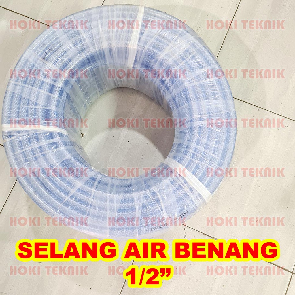 Jual Selang Air Benang Falcon Ukuran 1/2 inch - 0.5 Inch | Shopee Indonesia