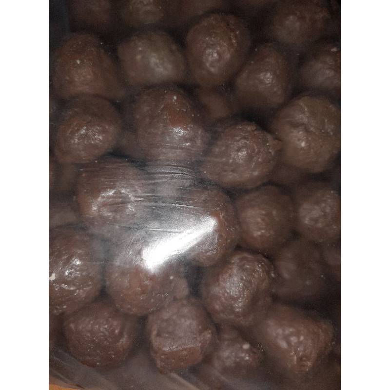 Jual BASO/BAKSO IKAN SINAR BAHARI HITAM SETENGAH BALL ISI 100 | Shopee Indonesia