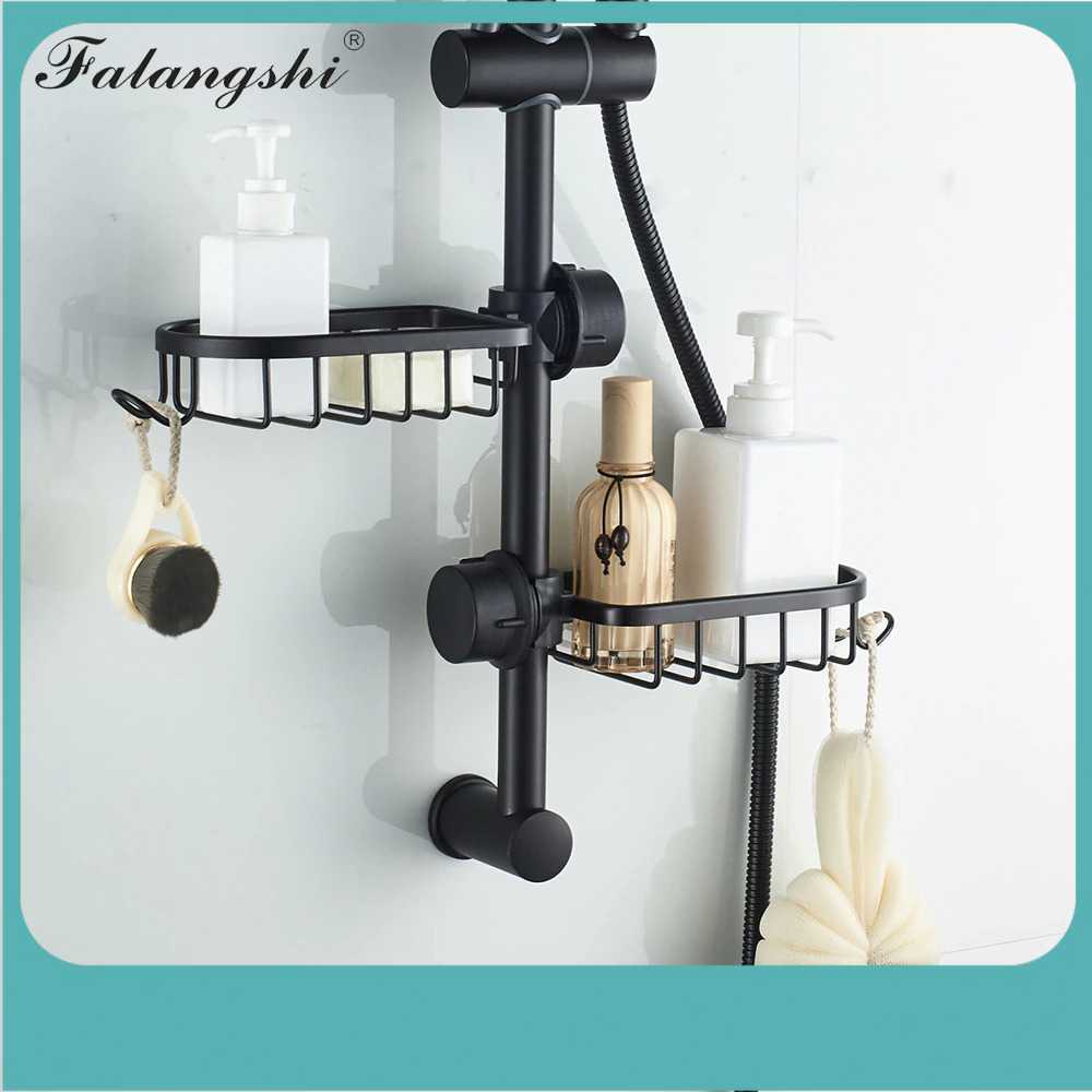 Jual Rak Sabun Shampoo Kamar Mandi Toilet Serbaguna Aluminium Bathroom ...