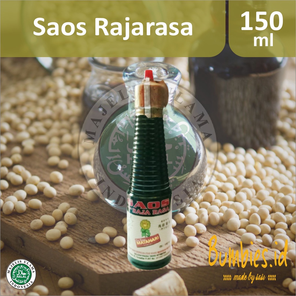 Jual Saus Raja Rasa organik 𝐍𝐎𝐍 𝐌𝐒𝐆 Cap Matahari 150ml (HALAL) PENYEDAP ...
