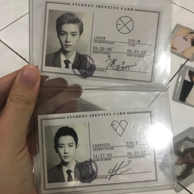 Jual EXO 1st Album XOXO LUHAN & Chanyeol Photocard | Shopee Indonesia