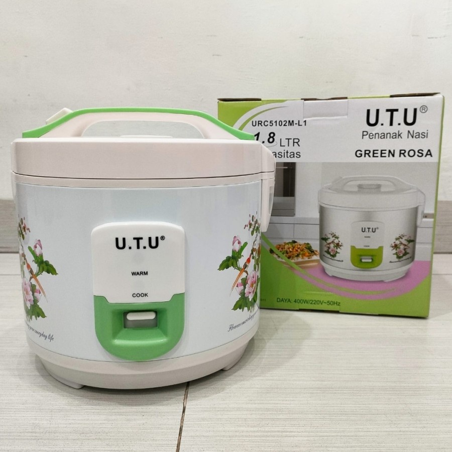 Jual Rice Cooker UTU Rosa 1.8 Liter Penanak Nasi Magic Com | Shopee ...