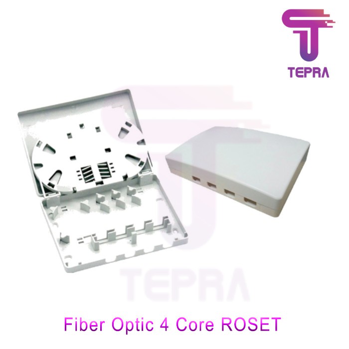 Jual Fiber Optic 4 Core Roset Kosongan|Roset FO 4 Core|FTTH Roset ...