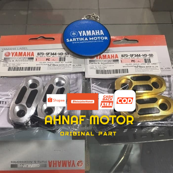 Jual RAISER STANG ATAS - KLEM STANG YAMAHA MT15 ORI ACCESSORIES YAMAHA ...