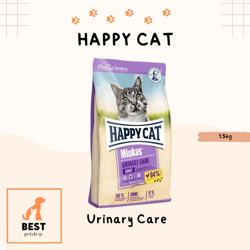 Jual happy cat urinary care 1.5kg | Shopee Indonesia