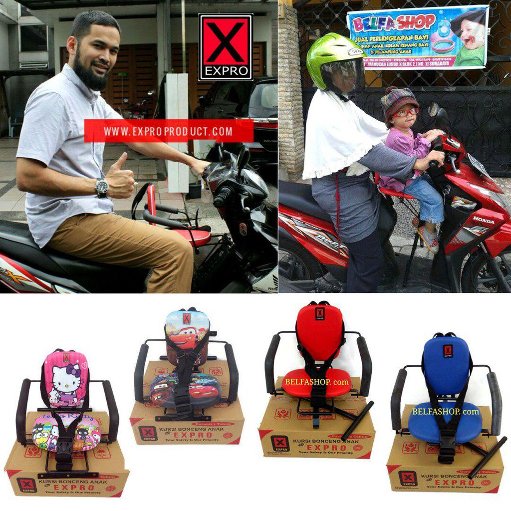 Jual Kursi Bonceng Motor Expro Anak | Shopee Indonesia