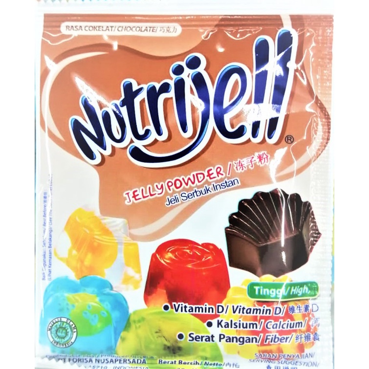 Jual Nutrijell Agar Rasa Coklat 15gr | Shopee Indonesia