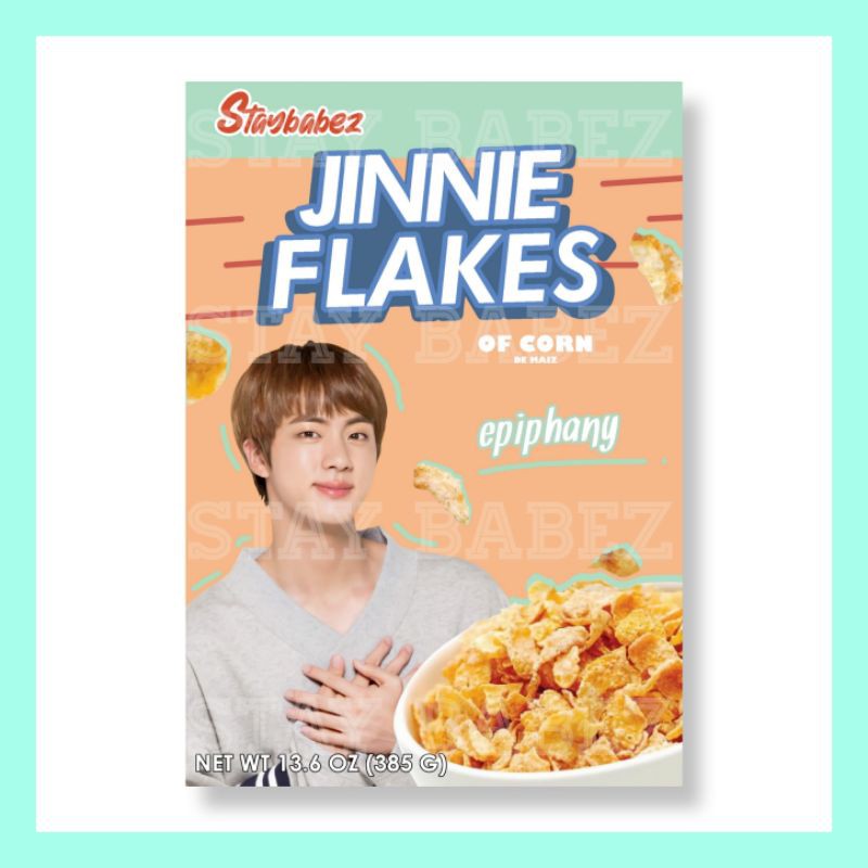 Jual Poster BTS Cereal - Jinnie Flakes | Shopee Indonesia