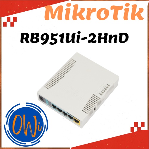 Jual Mikrotik RB951Ui-2HnD 2.4GHz AP with five Ethernet ports and PoE ...