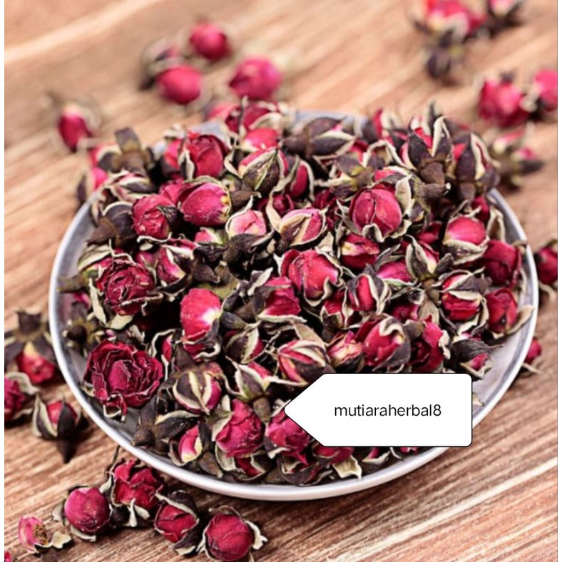 Jual Golden Rose tea premium 1kg/ golden edge rose bud tea /the mawar ...