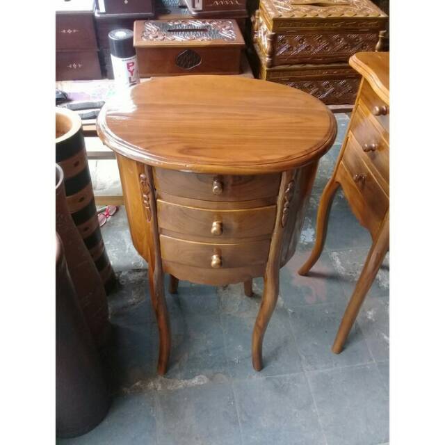 Jual Meja nakas cempolong | Shopee Indonesia