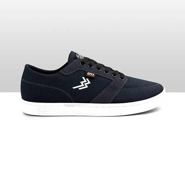 Jual Geoff Max - Jarvis Navy White | Shoes Cupsole | Sepatu | Sneakers ...