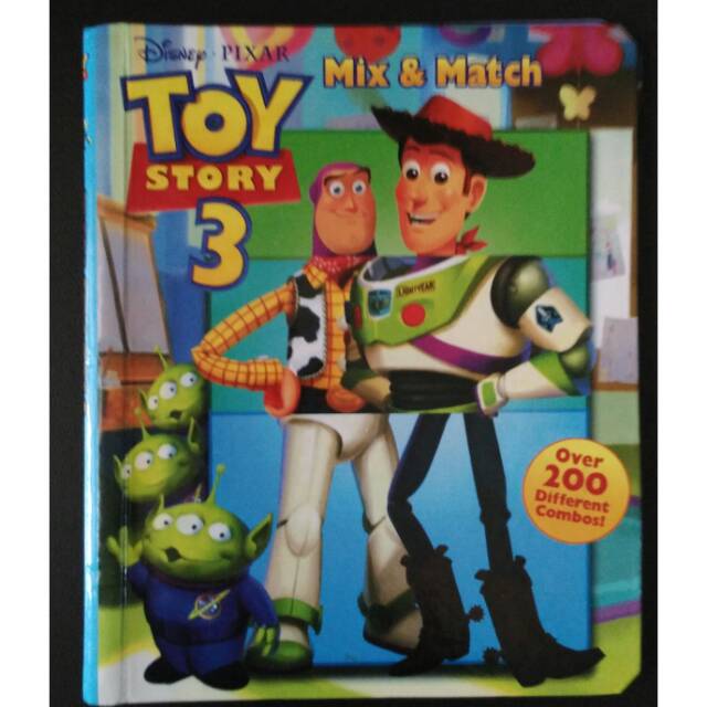 Jual Toy story mix and match book | Shopee Indonesia