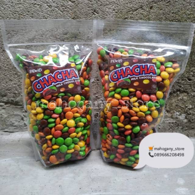 Jual ChaCha 1Kg / Cha-Cha Peanut / Cha-Cha Milk Chocolate/ Chacha ...