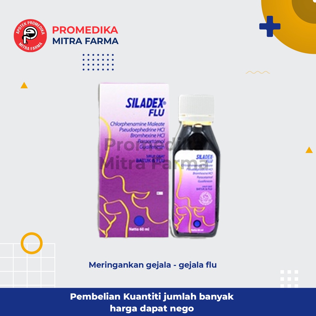 Jual Siladex Flu Syrup / Botol / Obat Flu dan Batuk Berdahak | Shopee ...