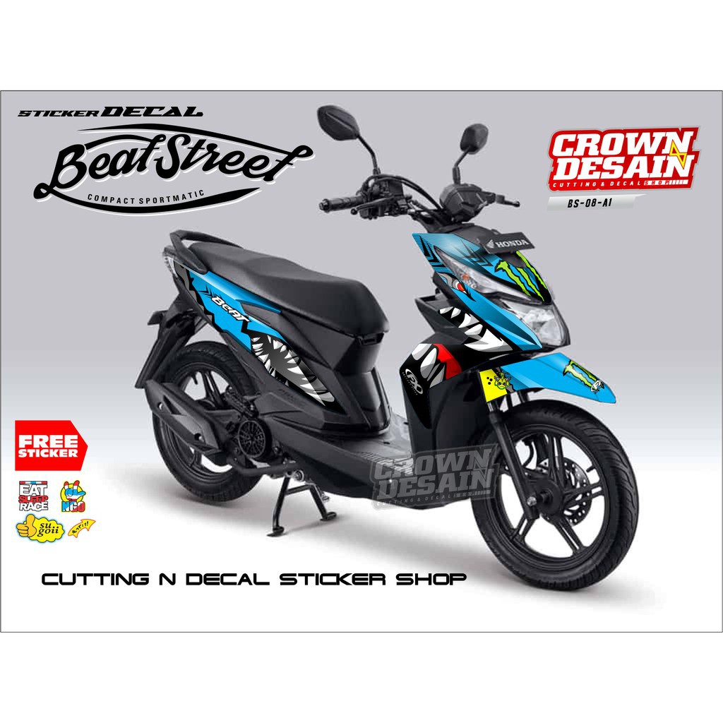 Jual DISKON DESAIN Decal Sticker Beat Street Fullbody Stiker Decal ...