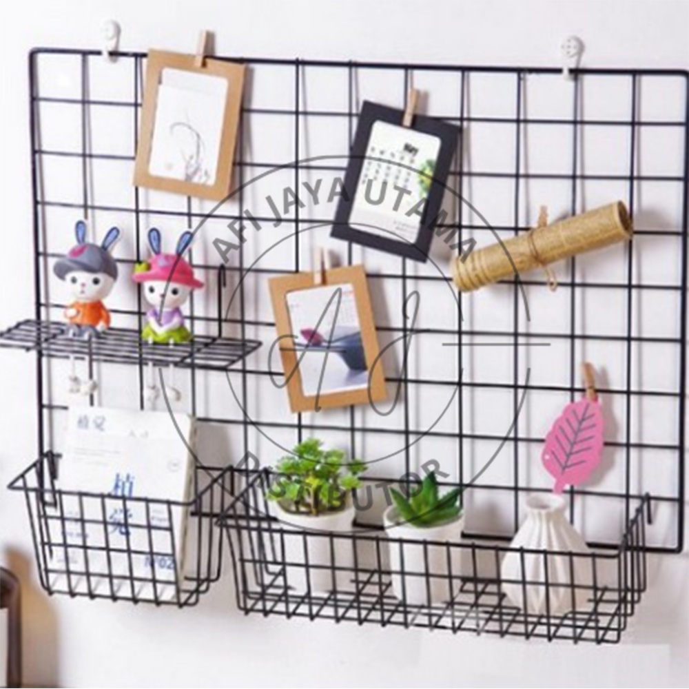 Jual (TERMURAH) HIJANG Besi Grade A 52X35 cm Grid Wire Mesh Hiasan ...