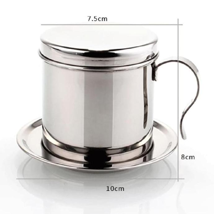 Jual Conner Vietnam Drip Coffee Stainless Steel dengan Sekrup | Shopee ...