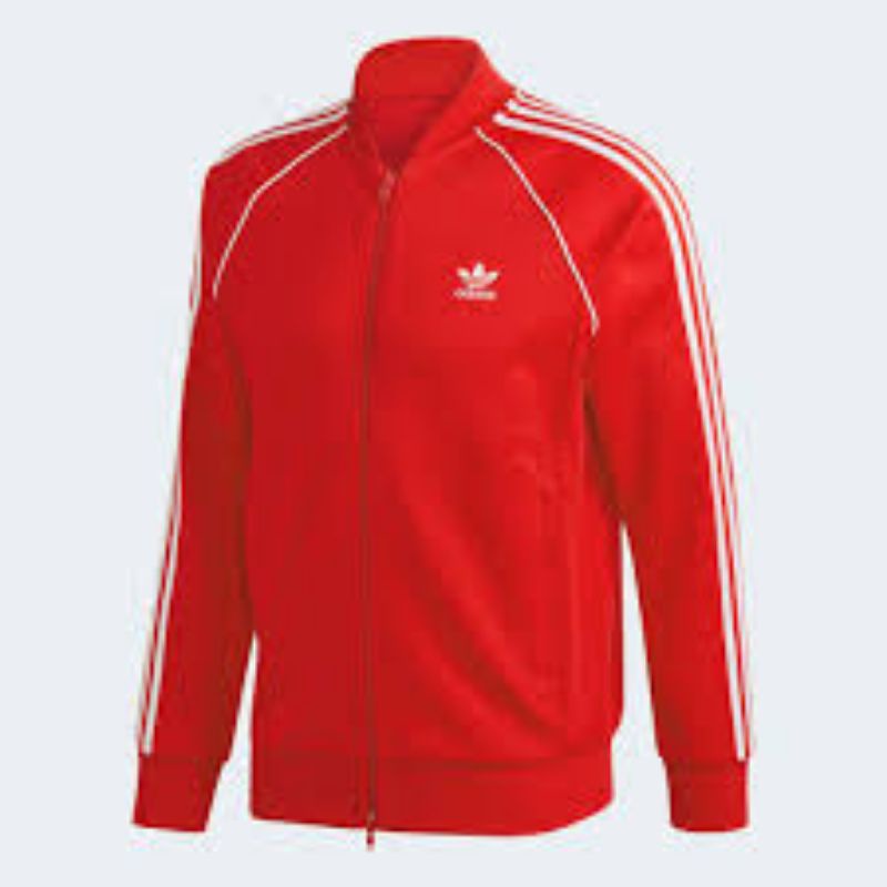 Jual adidas tracktop sst primeblue track jacket merah bukan firebird ...