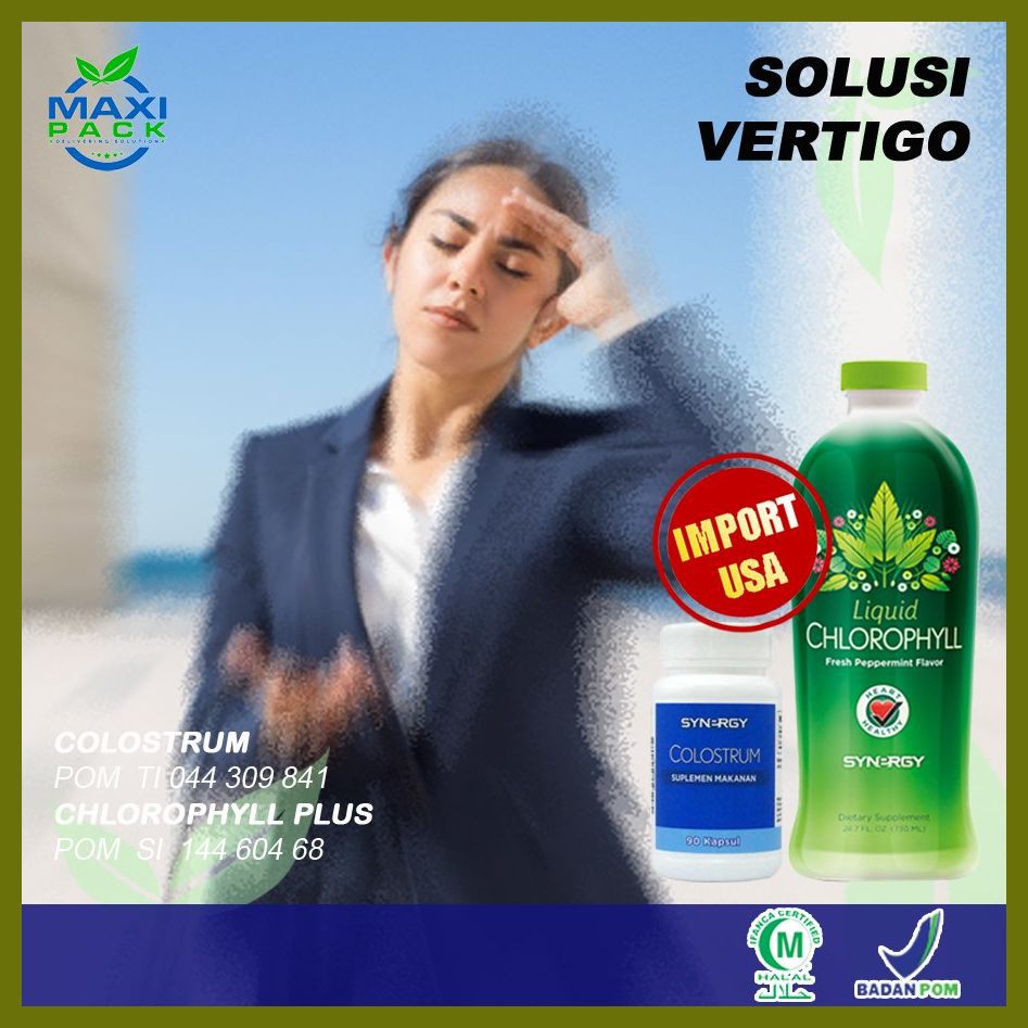 Jual Obat Vertigo Yang Paling Ampuh - Colostrum + Klorofil Maxi Pack ...