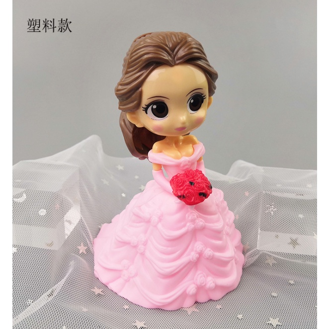 Jual Boneka Action Figure Kartun Princess Lucu 12 Desain Untuk Dekorasi ...