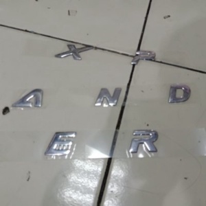 Jual Emblem Logo sticker foam Tulisan HURUF XPANDER Engine Hood Di Kap ...