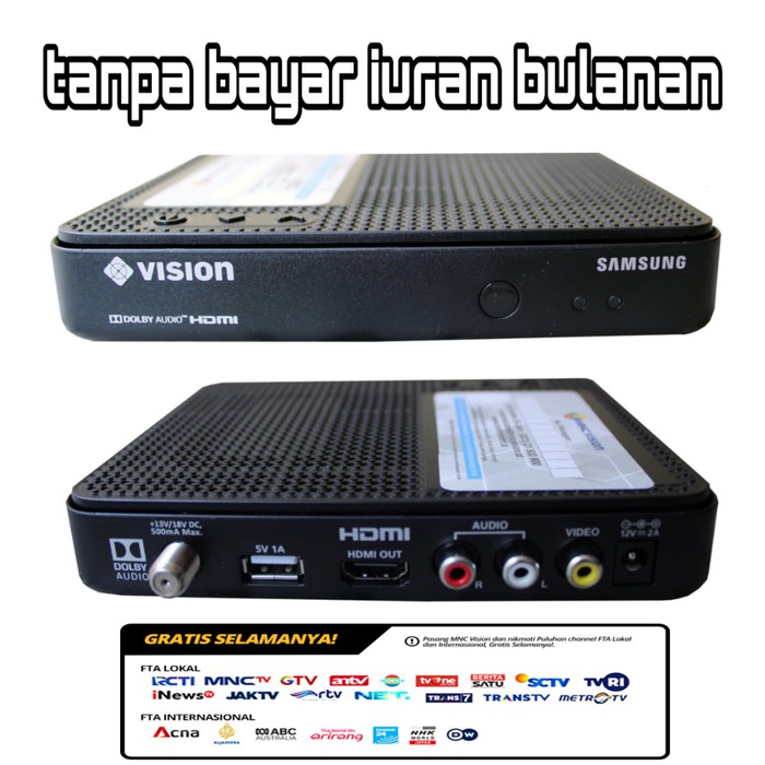 Jual Jual Reciever Decoder Samsung HD Indovision - MNC Vision Tv ...