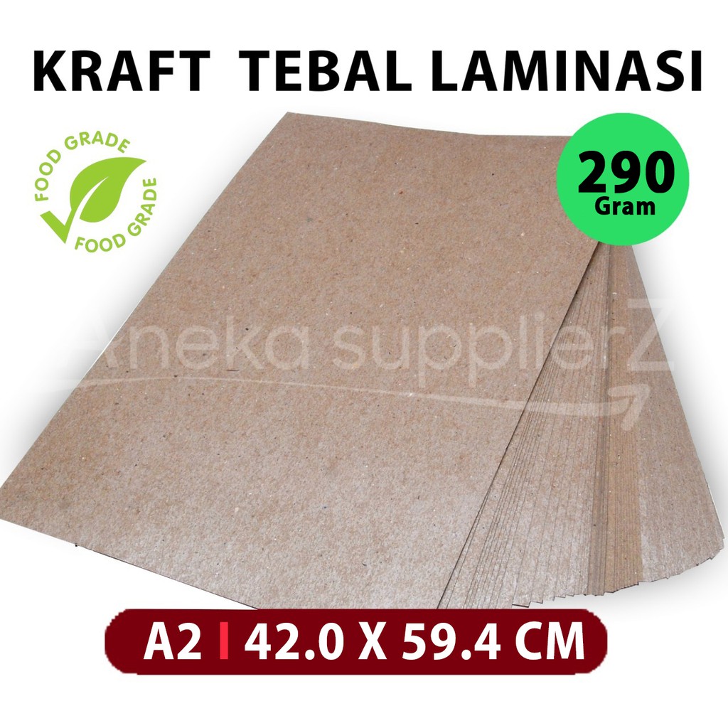 Jual Karton Kraft Laminasi | A2 (12 pcs) | Shopee Indonesia