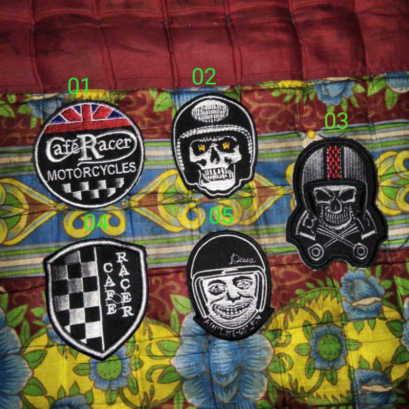 Jual bordiran patch emblem grup motor keren dan murah | Shopee Indonesia