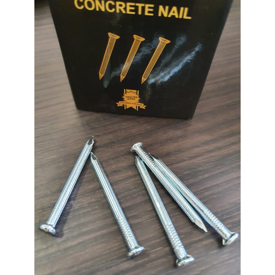 Jual PAKU BETON PUTIH PAKU COR TEMBOK 1" INCH 1.5" INCH 2" INCH 21/2" INCH | Shopee Indonesia