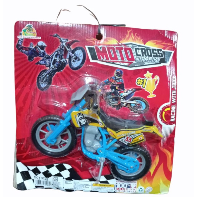 Jual MAINAN MOTO CROSS / MOTOR CROSS OCT 5702 / MOTOR GP | Shopee Indonesia