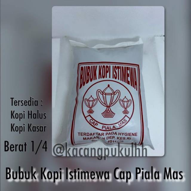 Jual Bubuk Kopi Istimewa Cap 3 Piala Ciri-Ciri Makanan Khas Oleh-Oleh ...