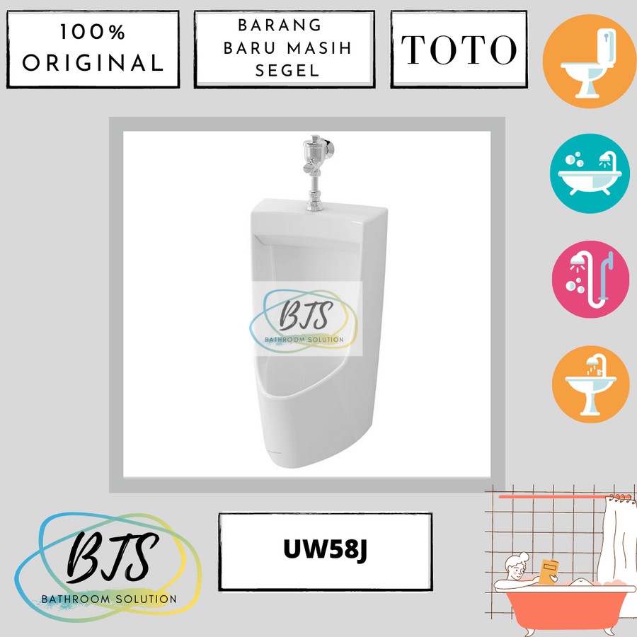 Jual Urinal TOTO UW58J / UW 58J / UW58 J / UW 58 J | Shopee Indonesia