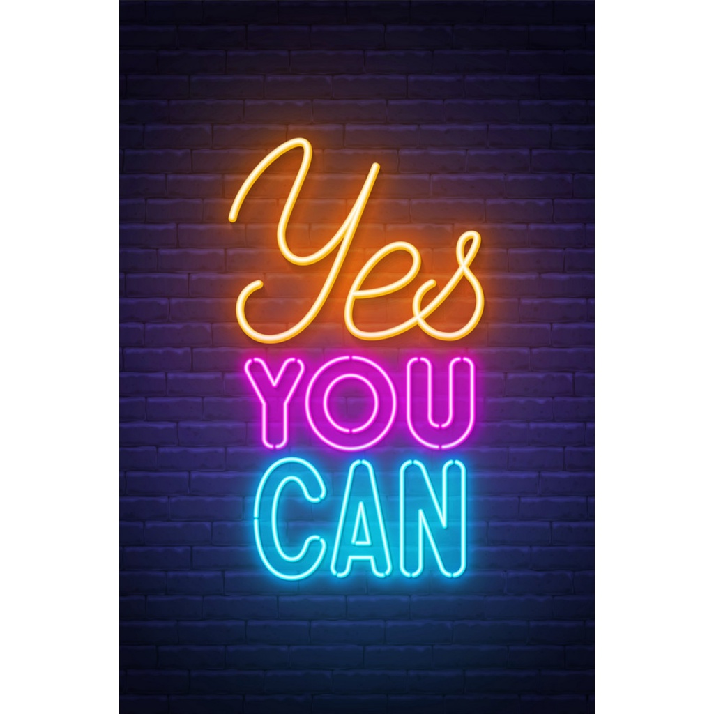Jual Poster Kayu NEON / pajangan dinding Studio/ typography/ WallDecor ...