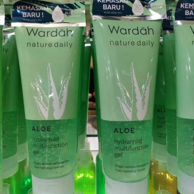 Jual WARDAH Nature Daily Aloe Hydramild Multifunction Gel 100ml ...