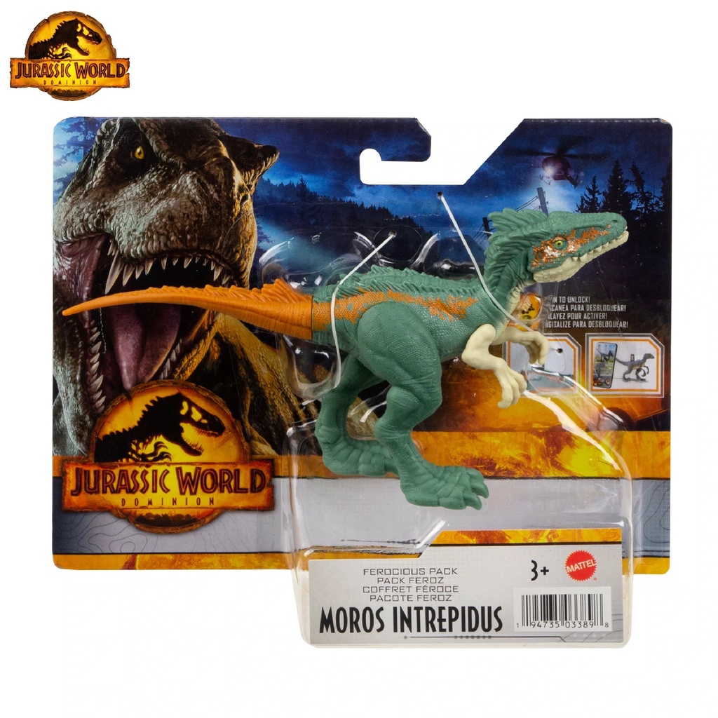 Jual JURASSIC WORLD 2022 Dominion Ferocious Pack Moros Intrepidus ...